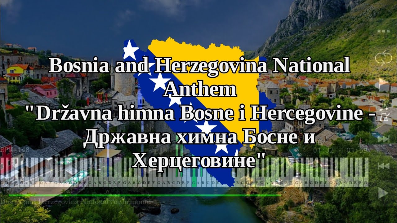 Bosnia and Herzegovina National Anthem | Државна химна Босне и ...