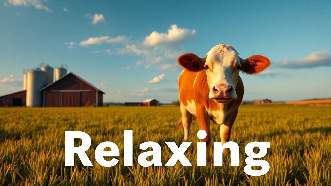 CALM Down with SOOTHING Cow Relaxation Scenes! - YouTube