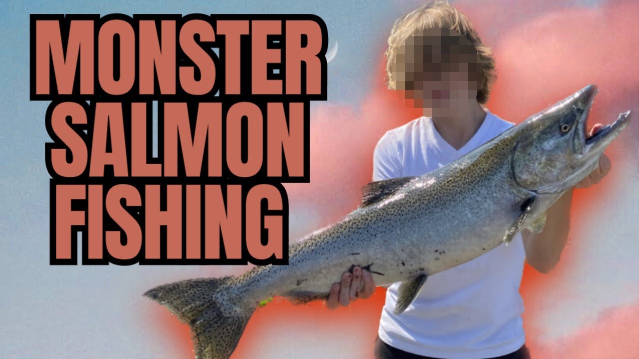 Monster Salmon Fishing Lake Ontario 2023 - YouTube