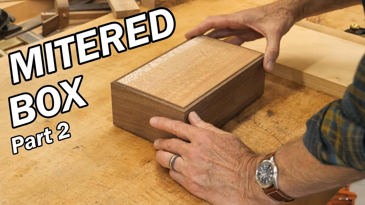 Building a Mitered Box Part 2 - YouTube