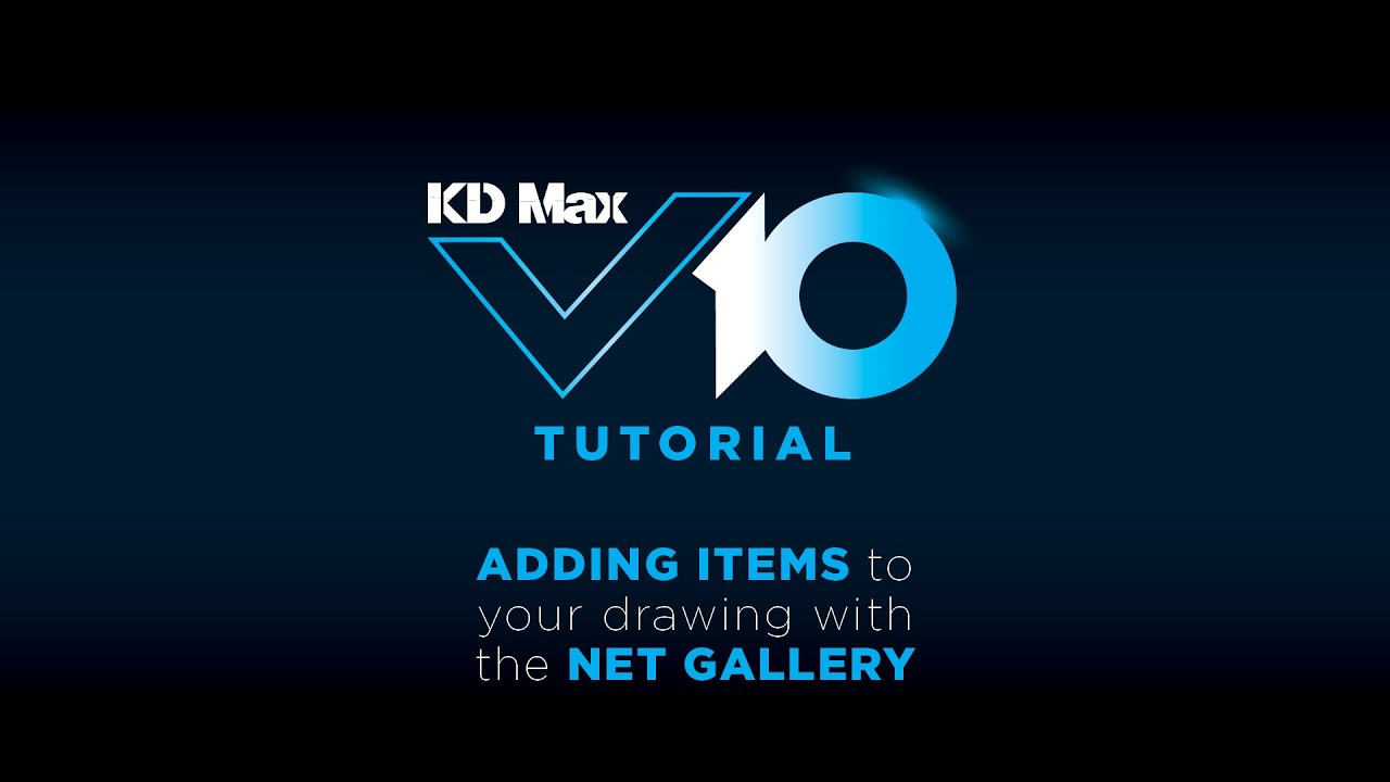 KD Max V10 Tutorial | Net Gallery - YouTube
