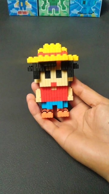 luffy one piece bricks #luffy #brick #onepiece - YouTube