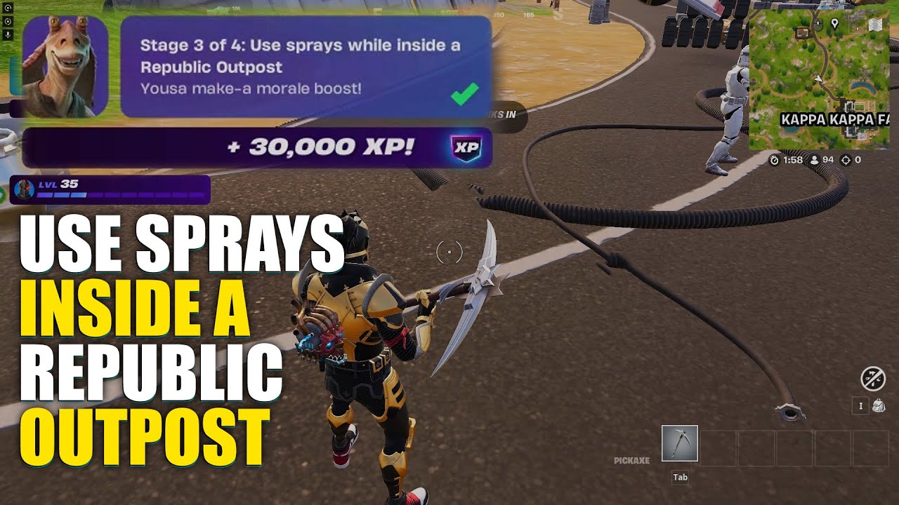 How to Easily Use Sprays While Inside A Republic Outpost - Fortnite ...