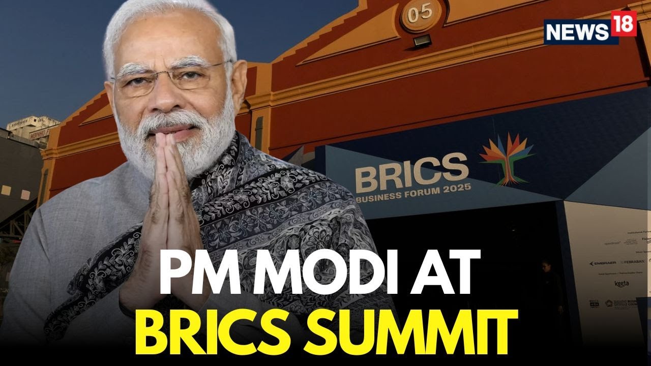 PM Modi LIVE | PM Modi At BRICS | Brazil | BRICS Summit Rio De Janeiro ...