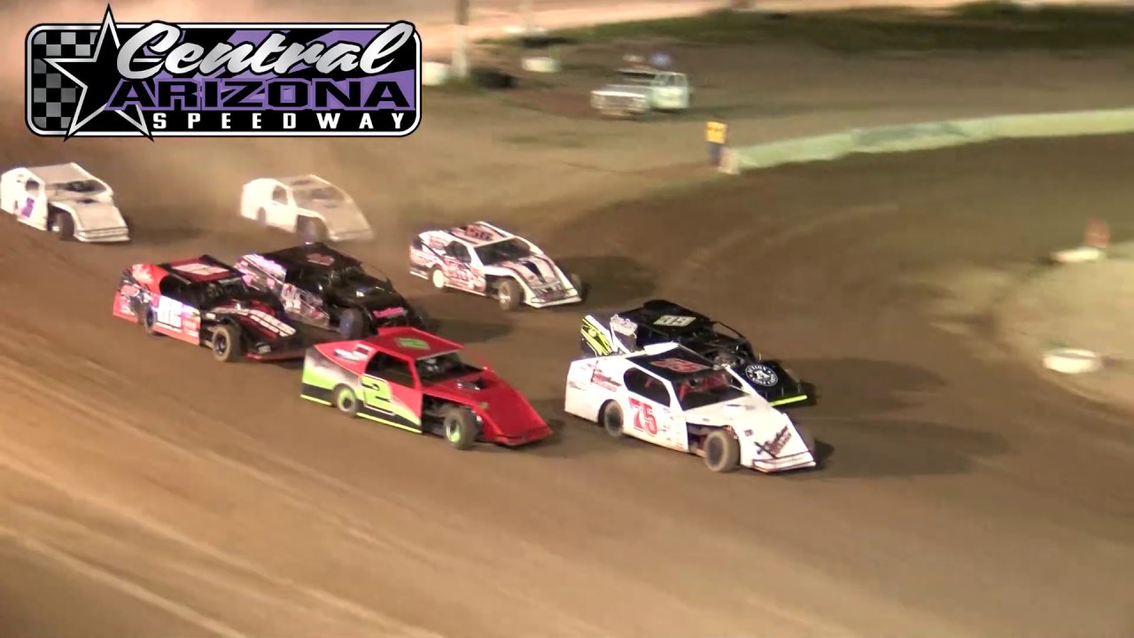 Central Arizona Speedway IMCA Modified Heats March 7 2020 - YouTube