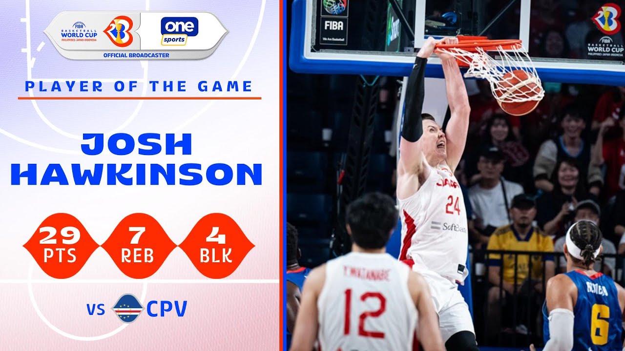 Hawkinson leads Japan's WC run | 2023 FIBA Basketball World Cup - YouTube