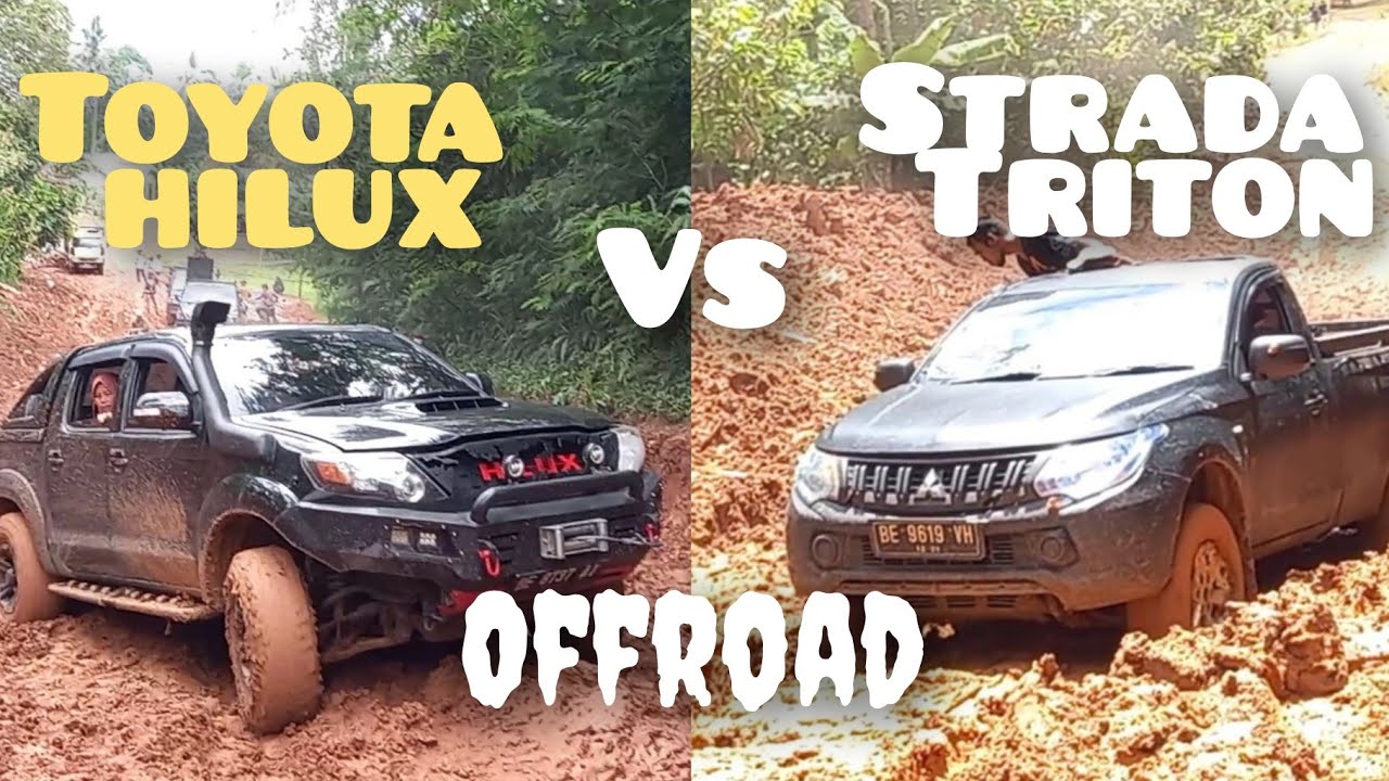 Strada Triton VS Toyota Hilux || Pilih yang mana ‼️ - YouTube