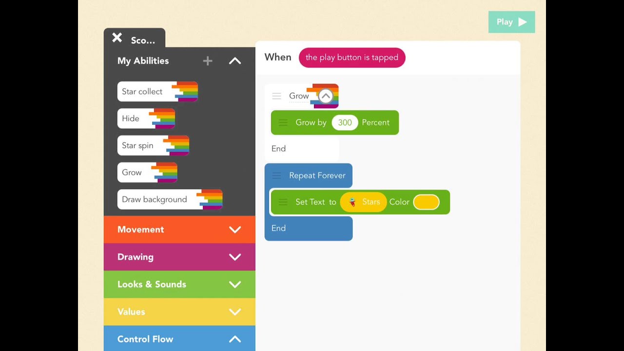 Hopscotch Space Game Tutorial #3/7 - YouTube