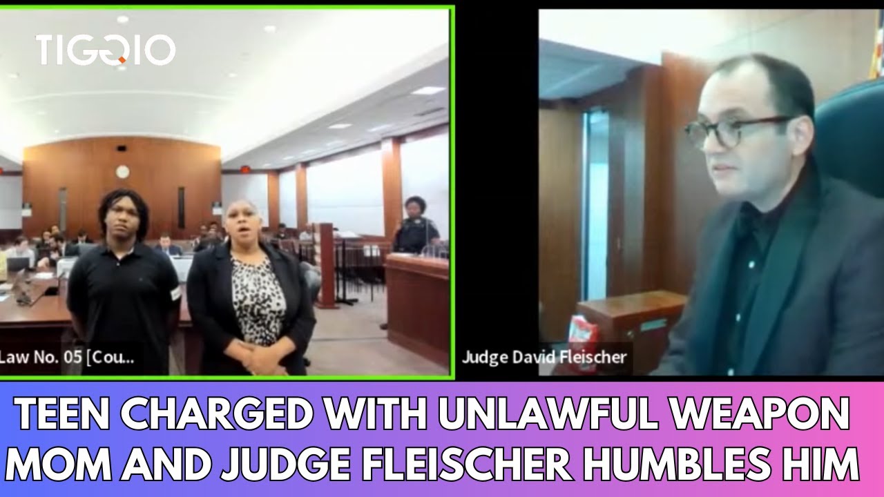 Mom And Judge Fleischer in EPIC Case Over Teen Charged with WEAPON ...