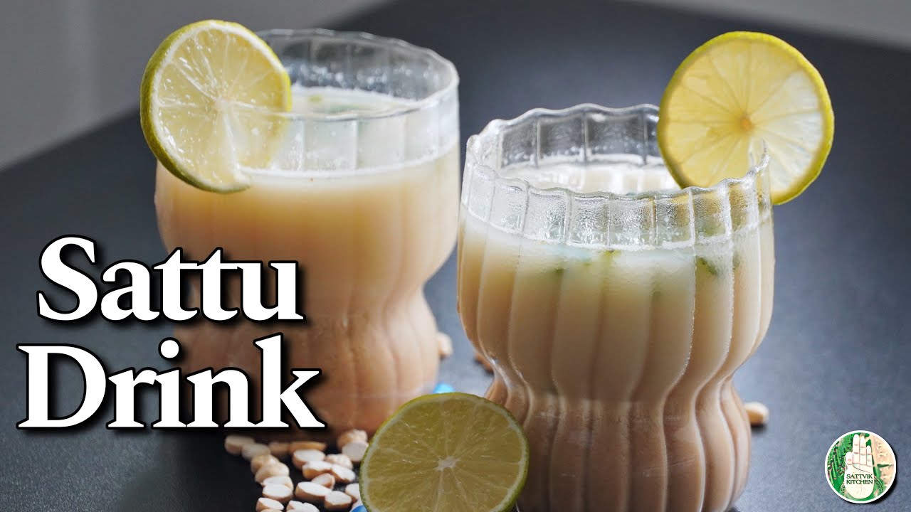 1 minute Sattu Drink | Full day energy Juice | How to make Sattu ...