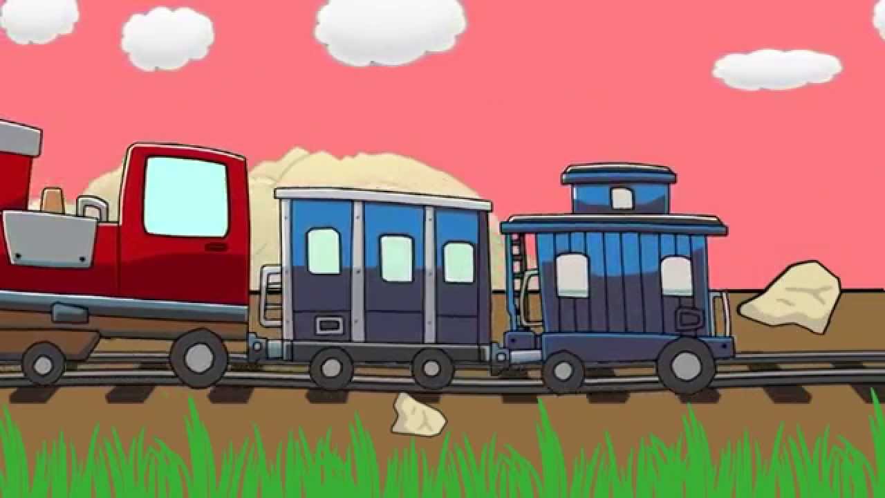 The Trains Song | Song collection for children and toddlers | Song from ...