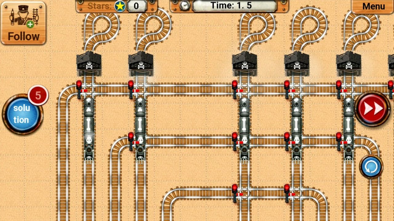 Rail Maze 2 Addictive Gameplay - Train Puzzle Game - Android Gameplay ...