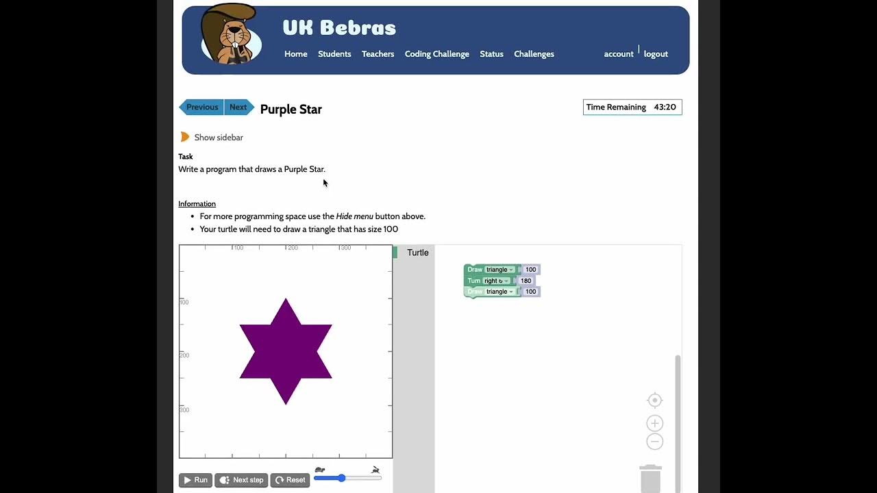 UK Bebras Coding Challenge | Getting started with block based tasks - YouTube