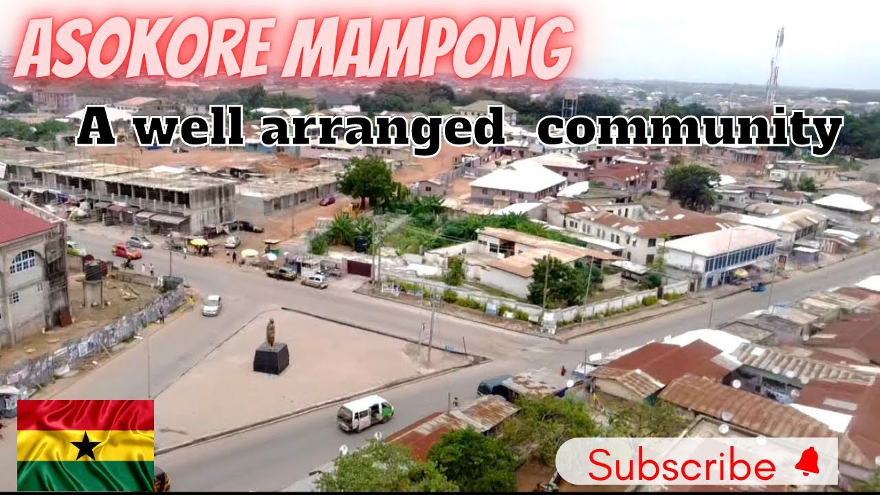 Asokore Mampong. A well arranged community - YouTube