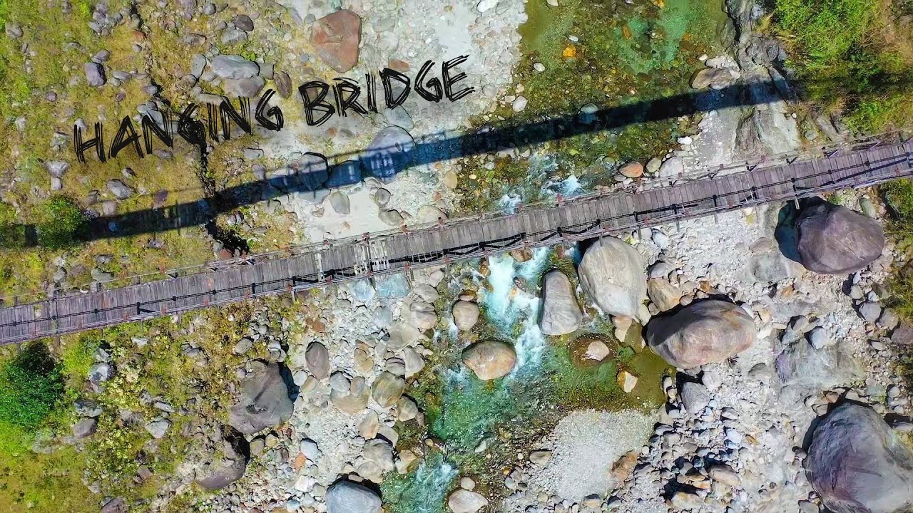 THE BROKEN HANGING BRIDGE - Gorubathan an Isolated rocky Island - YouTube