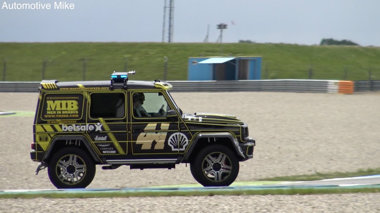 BRABUS G6000 | Mercedes G500 4x4² | circuit & revs - YouTube