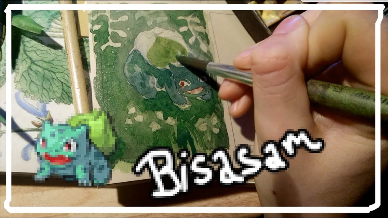 Bisasam / Bulbasaur painting - YouTube