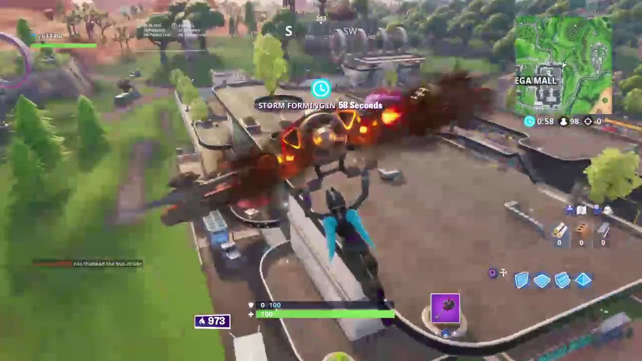 Playing Fortnight solo arena - YouTube