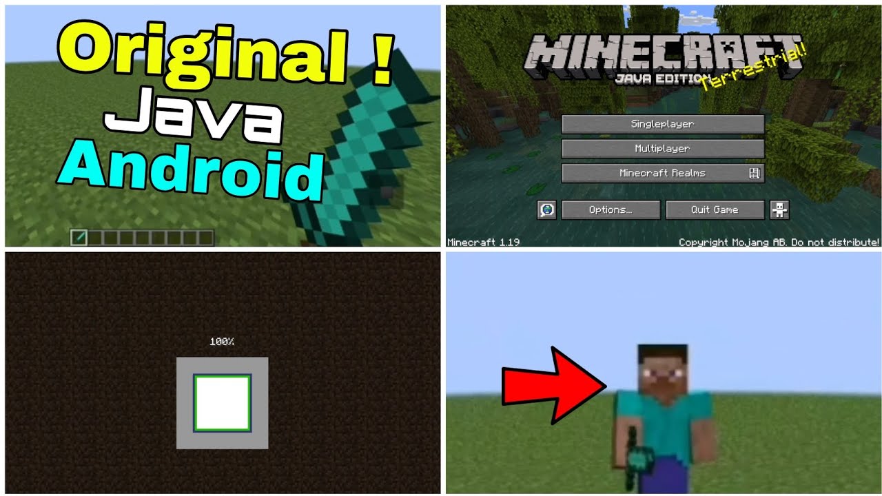 Finally Minecraft Java Edition For Android - YouTube