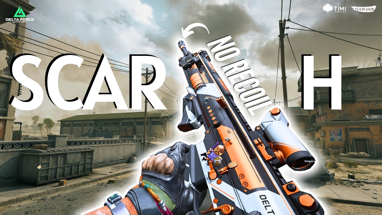 SCAR-H Mid Range PALING STABIL! Damage Gede + Flanker Build | Delta ...