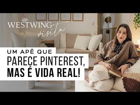 TOUR por APARTAMENTO BOHO CHIC e aconchegante de uma arquiteta