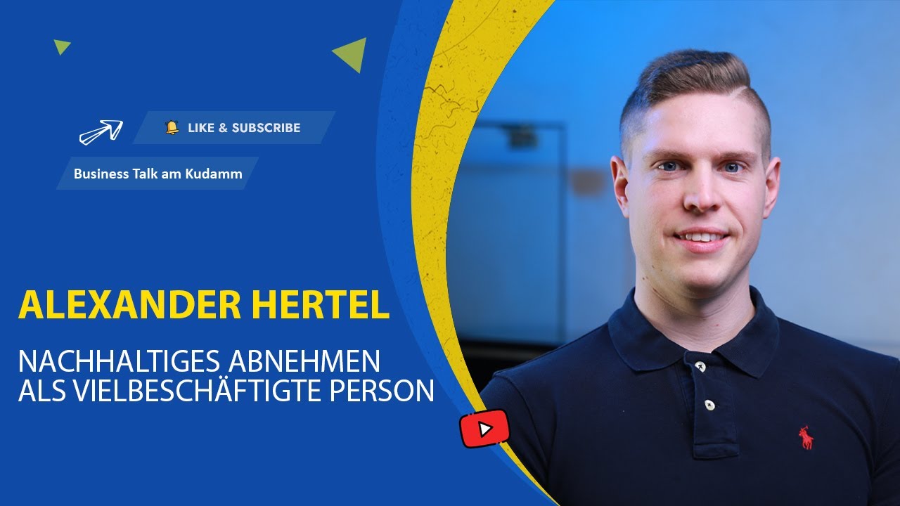 Nachhaltig Abnehmen als vielbeschäftigte Person - Alexander Hertel ...