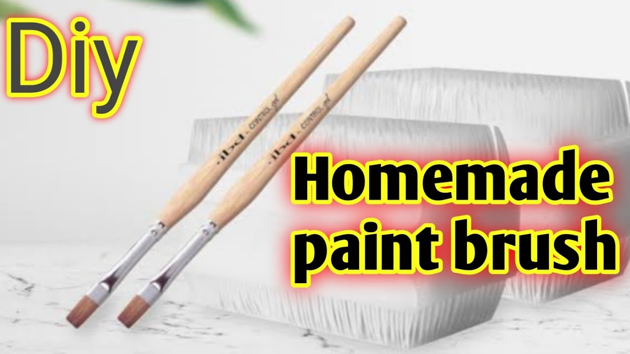 Homemade Paint Brush How To Make Paint Brush At Home Diy Paint Brush Homemade Paint Brush How To Make Paint Brush At Home Diy Paint Brush