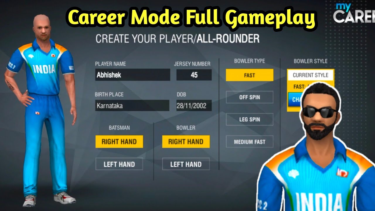 Wcc2 Career Mode Gameplay | Wcc2 Career Mode Full Gameplay | Super ...
