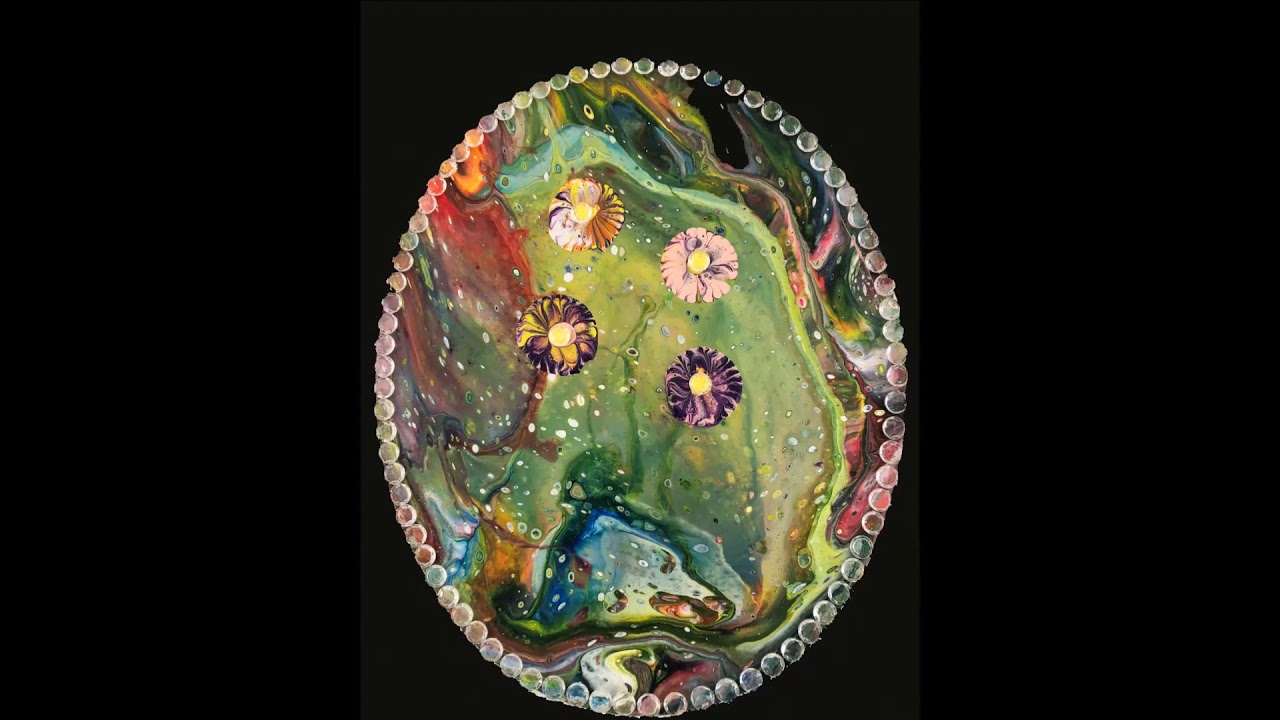 MOJE SLIKE - Tekući akril (acrylic pouring) - YouTube