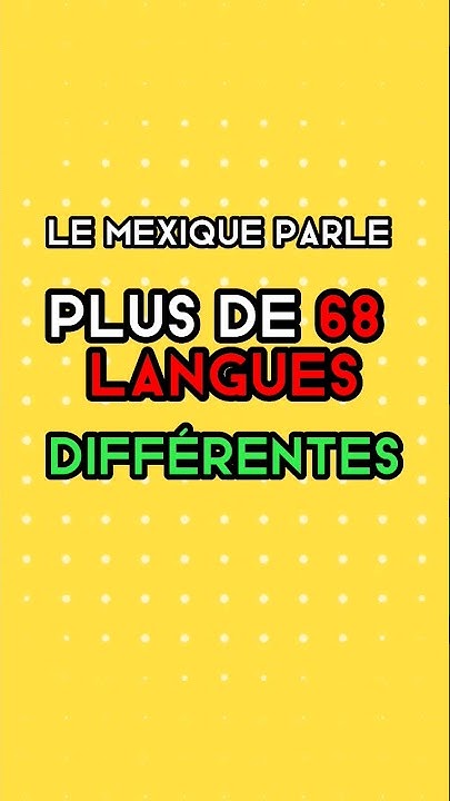 68 LANGUES AU MEXIQUE #espagnol #mexique #langues #cours #mexico #maya - YouTube