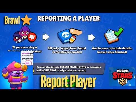 How to report someone on brawl stars l How to report a player in brawl ...