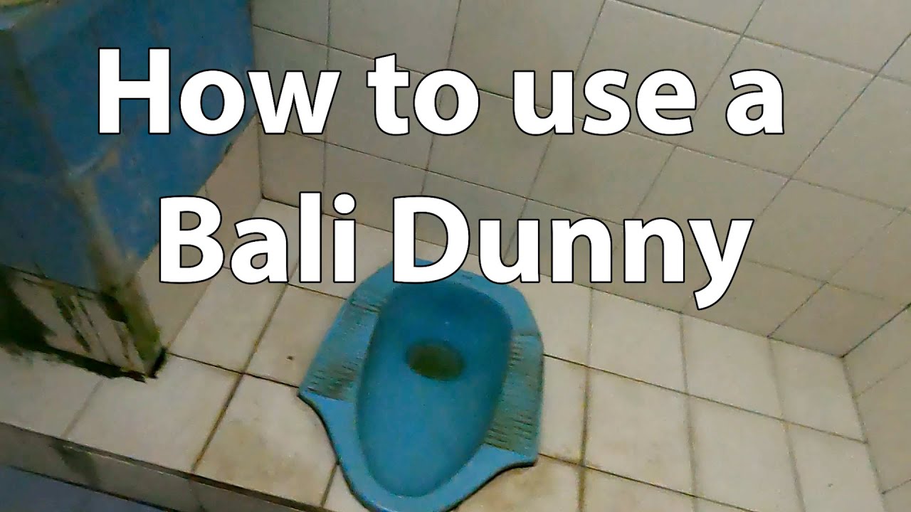 How to use a Bali Dunny - YouTube