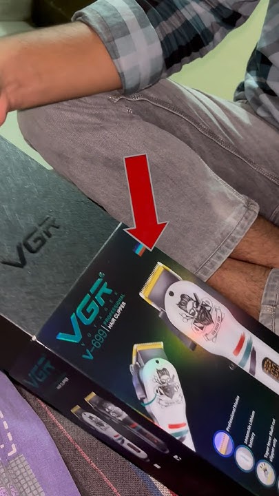 VGR V-699 Professional hair clipper Unboxing 😱 #ytshorts #unboxing - YouTube