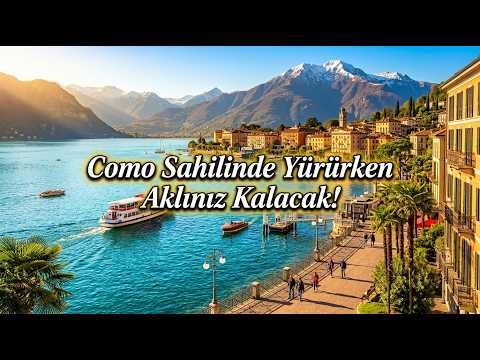 İtalya’nın En Güzel Sahil Yürüyüşü | A Peaceful Walk on the Como Coast