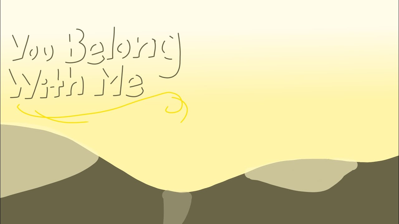 Cover of "You Belong With Me (Taylor's Version)" by Taylor Swift ...