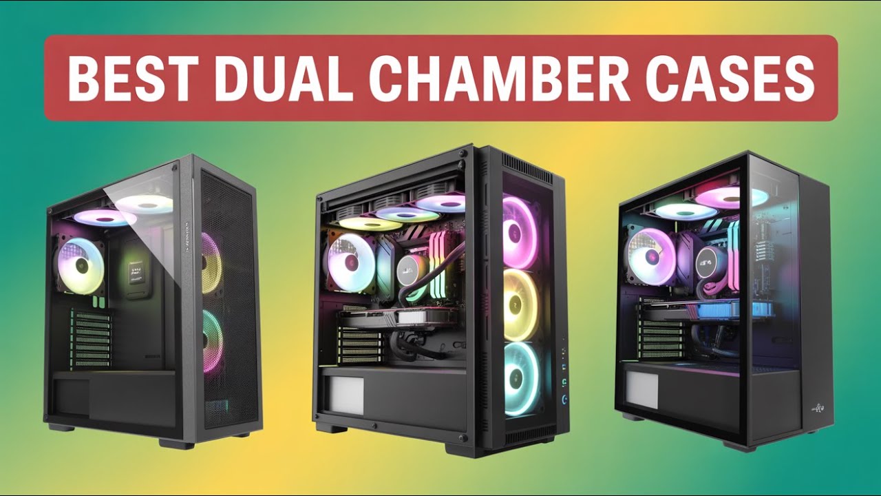 TOP 5 Best Dual Chamber Cases in 2026 || BEST PC Cases of Reviews - YouTube