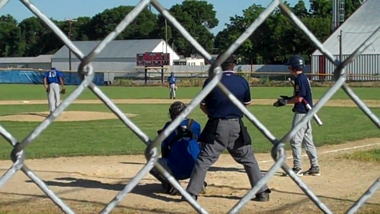 East Moline American Legion Baseball Davian Giles Strikes Out Alex ...