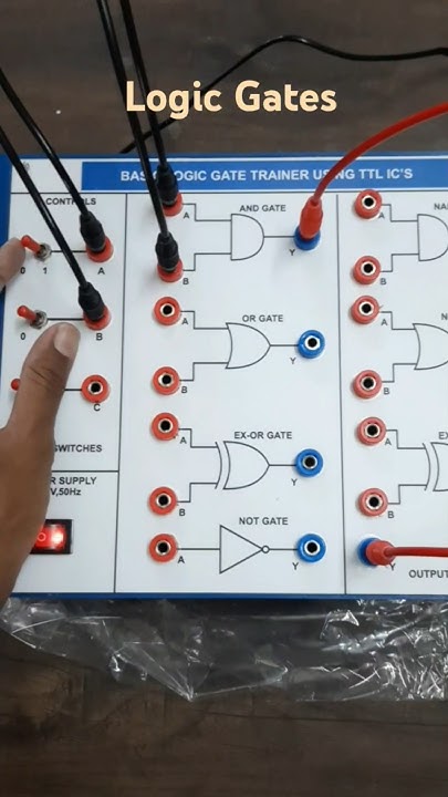 Basic logic gates - YouTube
