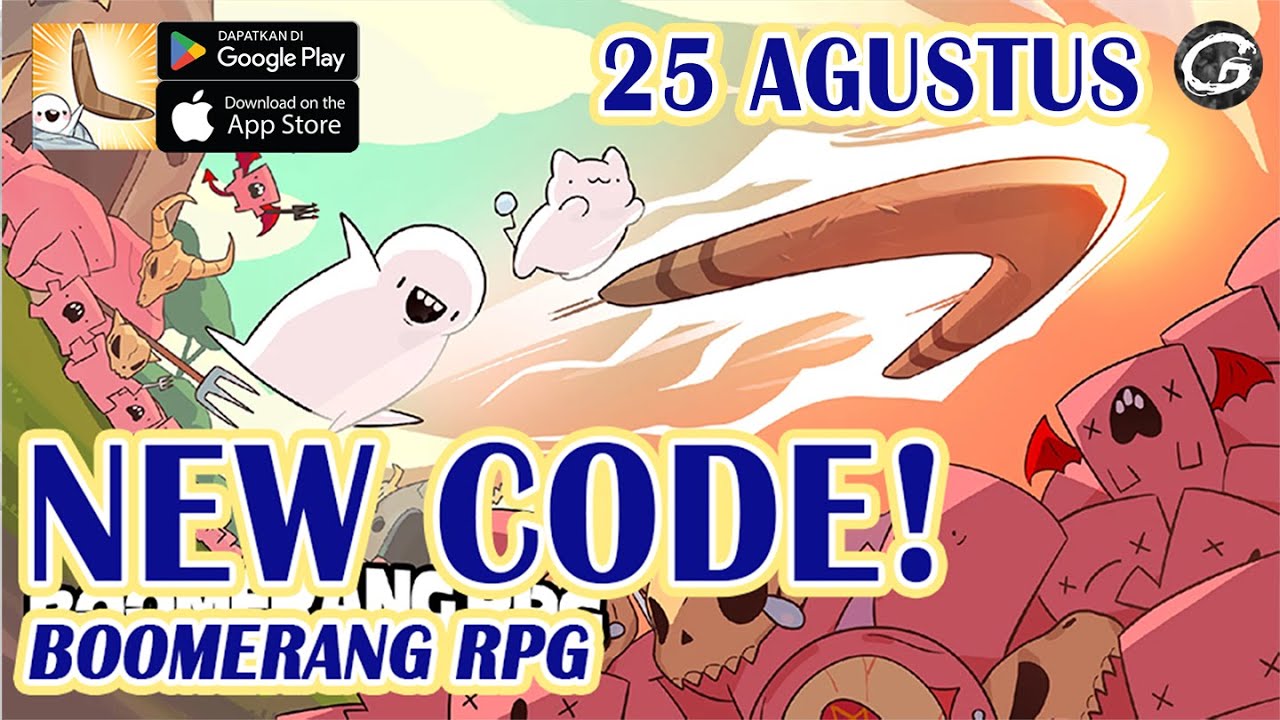 NEW CODES Boomerang RPG Giftcode & How to Redeem Code 25 Agustus 2024 ...