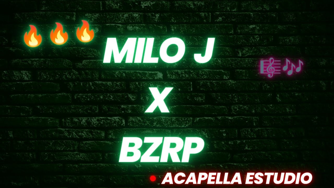 MILO J || BZRP Music Session #57 1parte - YouTube