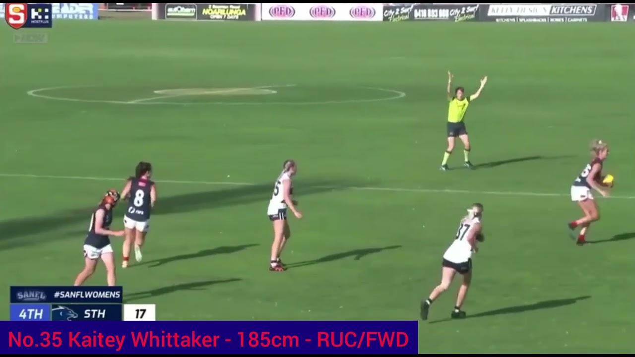 No.35 Kaitey Whittaker: 2022 SANFL Dev League - YouTube