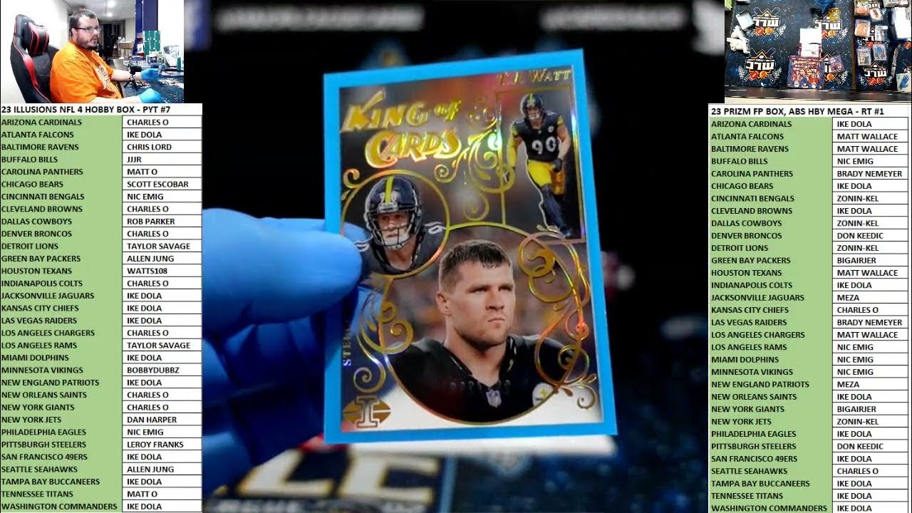 23 ILLUSIONS NFL 4 HOBBY BOX - PYT #7 - YouTube