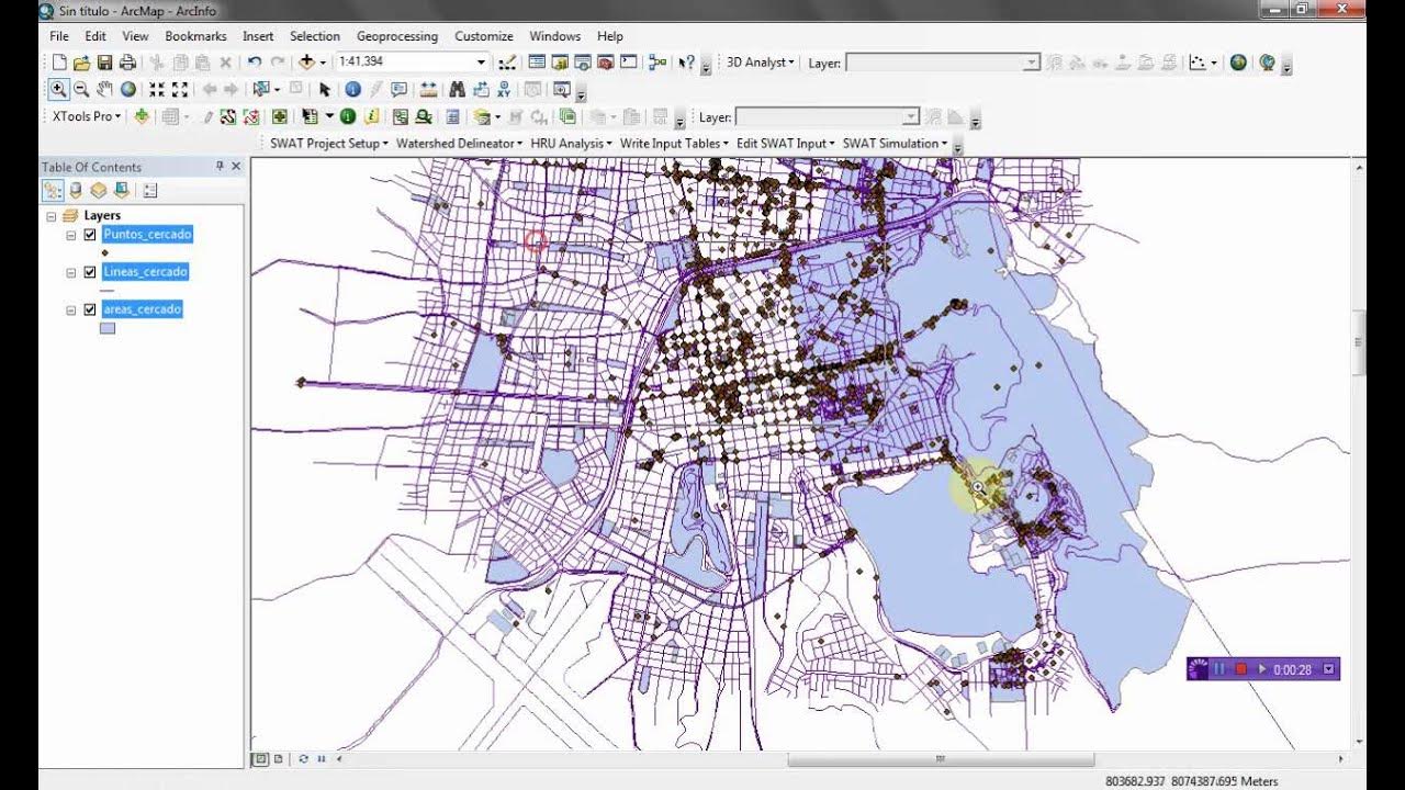 Exportar información de Openstreetmap a ArcGIS mediante Global Mapper Parte 3 - YouTube