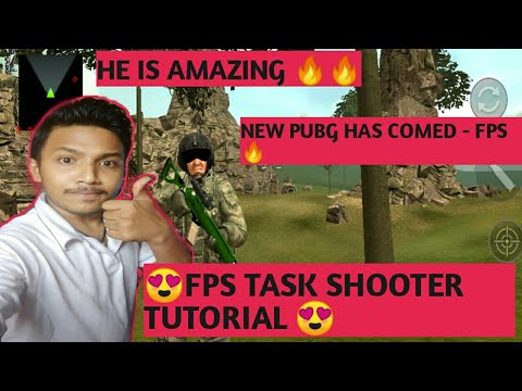 Tutorial of FPS Task Force 2020 | New Shooting game 2020 | playing 1st ...