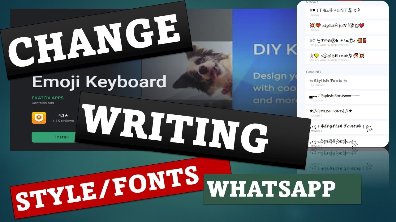 WHATSAPP TYPING STYLES | STYLYISH FONT IN WHATSAPP | BASIC | BUILT-IN ...