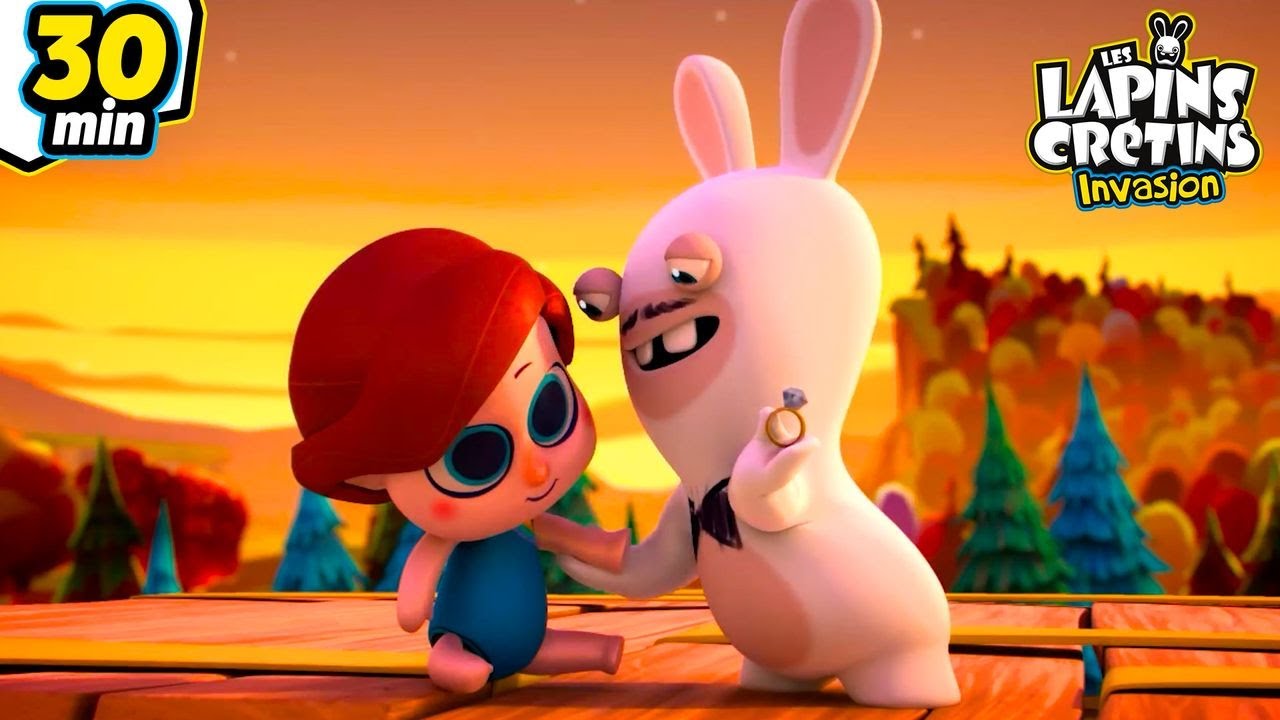 La Saint Bwaalentin des Lapins | Les Lapins Crétins Invasion🐰 ...