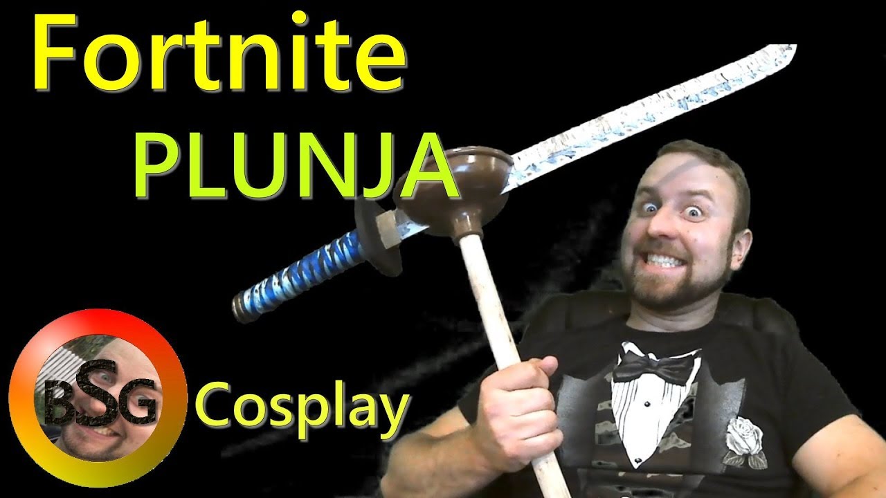 How I made the Plunja from Fortnite! Blacksmithing gamer - YouTube