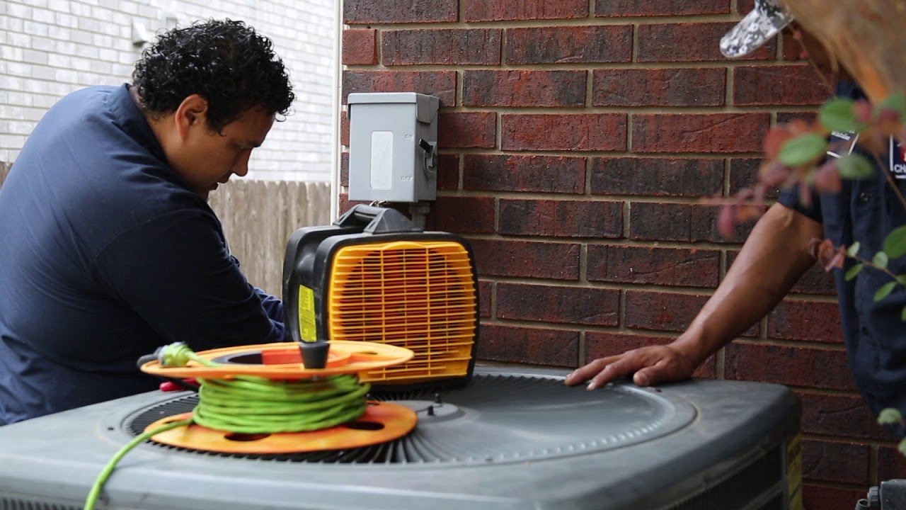 AC Installation with Champion AC - YouTube