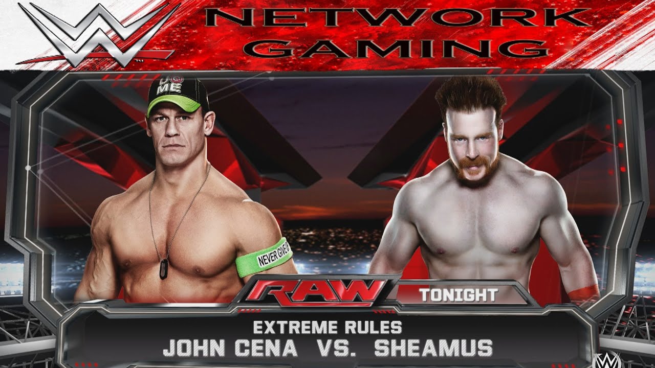 John Cena vs Sheamus Full Match - WWE RAW September 14, 2015 - YouTube
