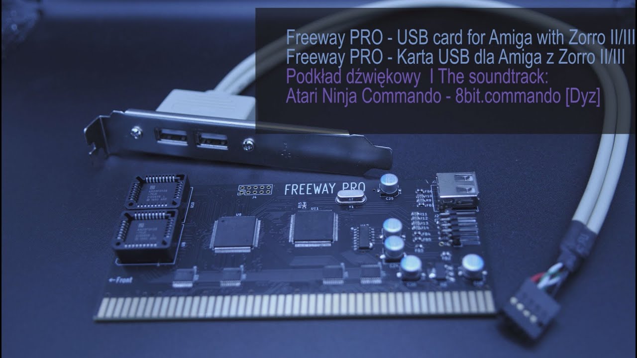 nowy80Retro #123, Karta USB Freeway Pro dla Amigi 4000, - YouTube